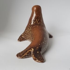 Vintage | Art | Galapagos Vega Pottery Seal Figurine Signed From Cuenca ...
